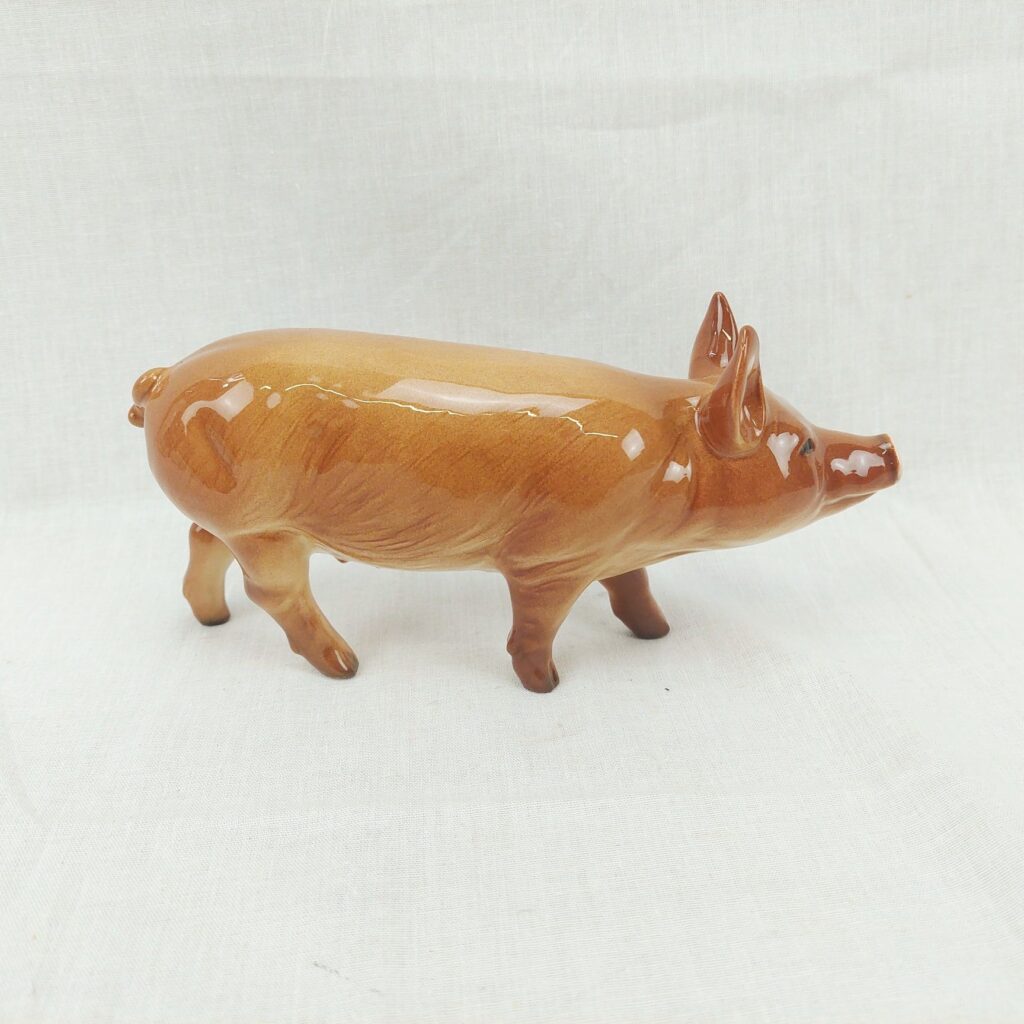 Vintage Beswick Sow Pig Figurine - Sally Antiques