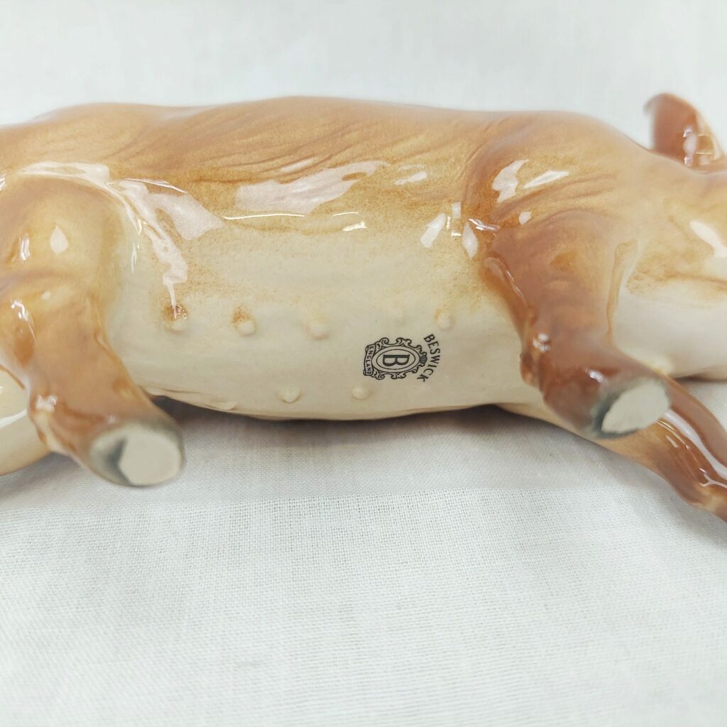 Vintage Beswick Sow Pig Figurine - Sally Antiques