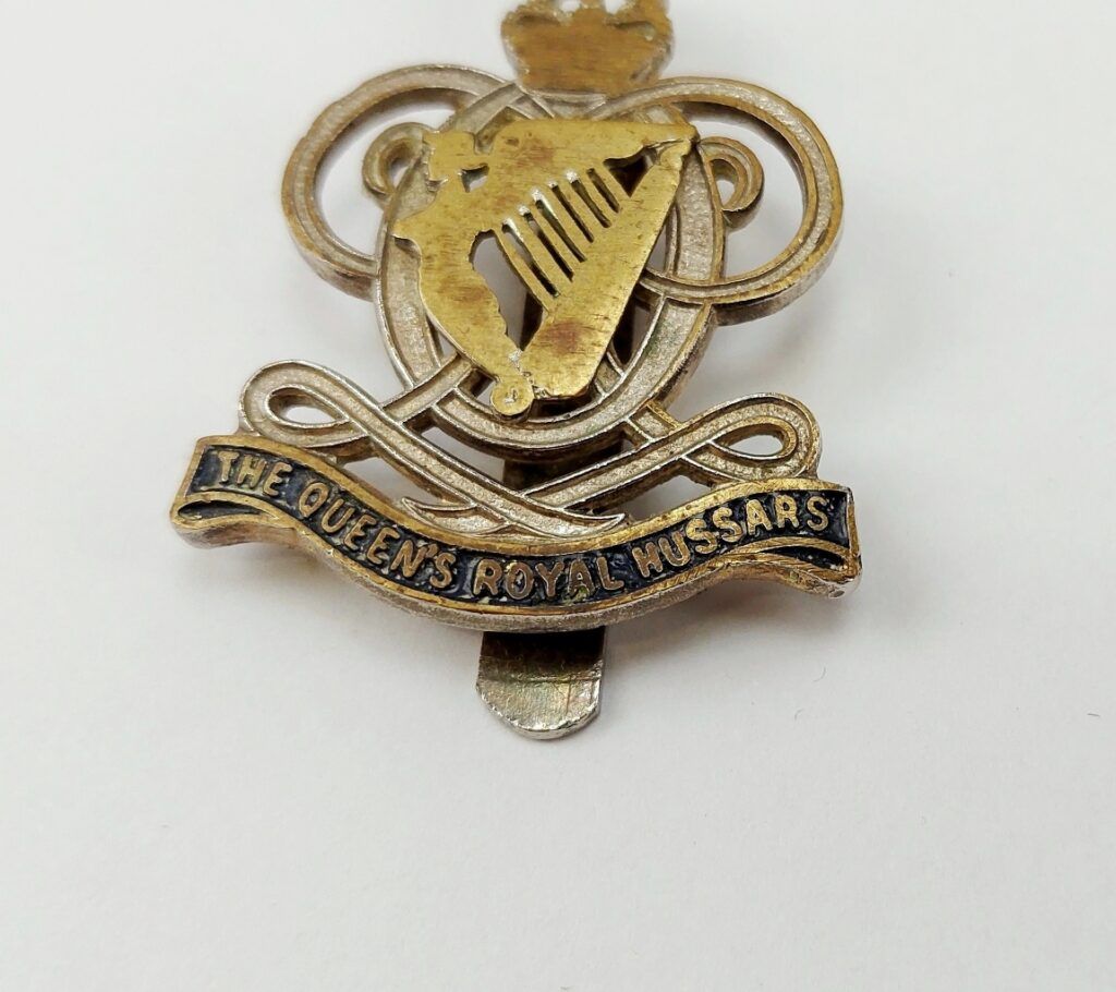 The Queens Royal Hussars Cap Badge - Sally Antiques