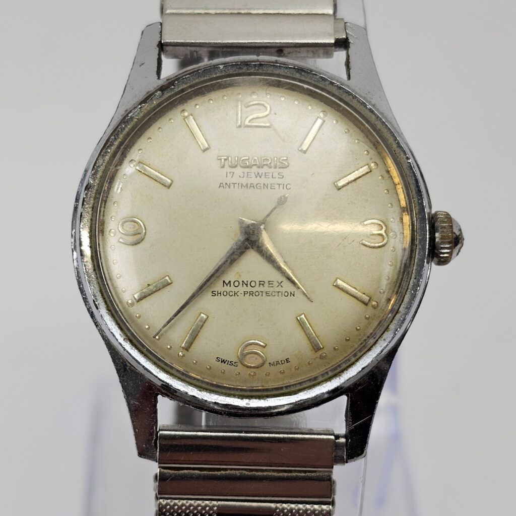 Vintage Gents Tugaris Wrist Watch - Sally Antiques