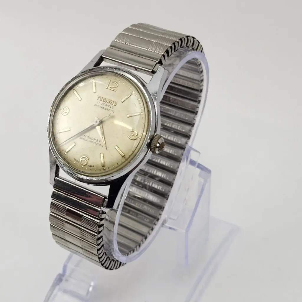 Vintage Gents Tugaris Wrist Watch - Sally Antiques
