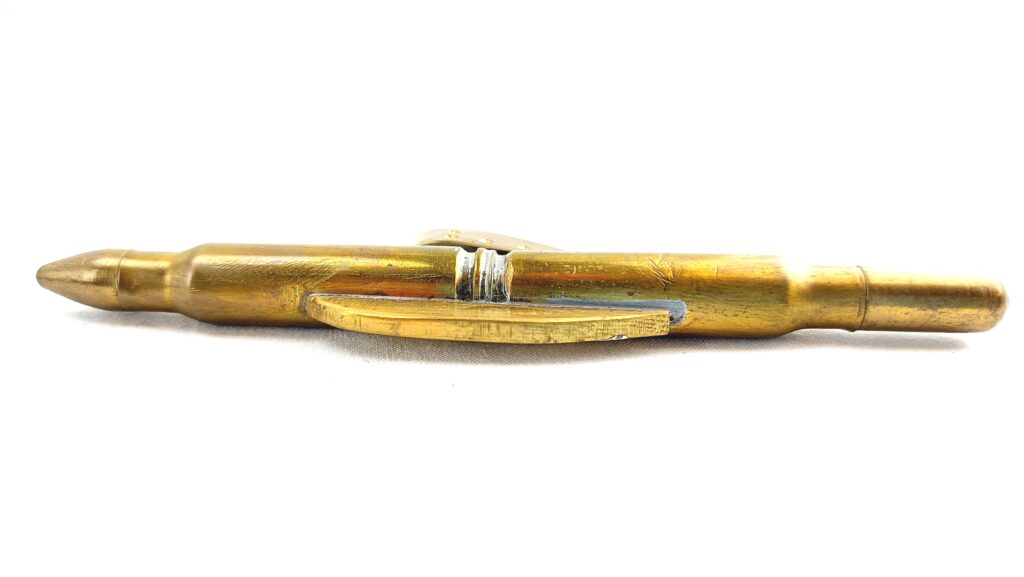 WW1, Trench Art Bullet Submarine - Sally Antiques