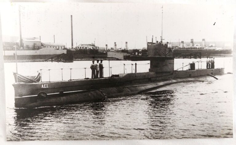 Australian, WW1, HMA Submarine AE1 (RAN) – Original Photograph - Sally ...
