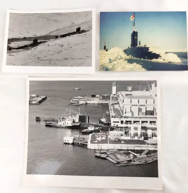 British, Post WW2, HM Submarines Superb and Turbulent – Two Original ...