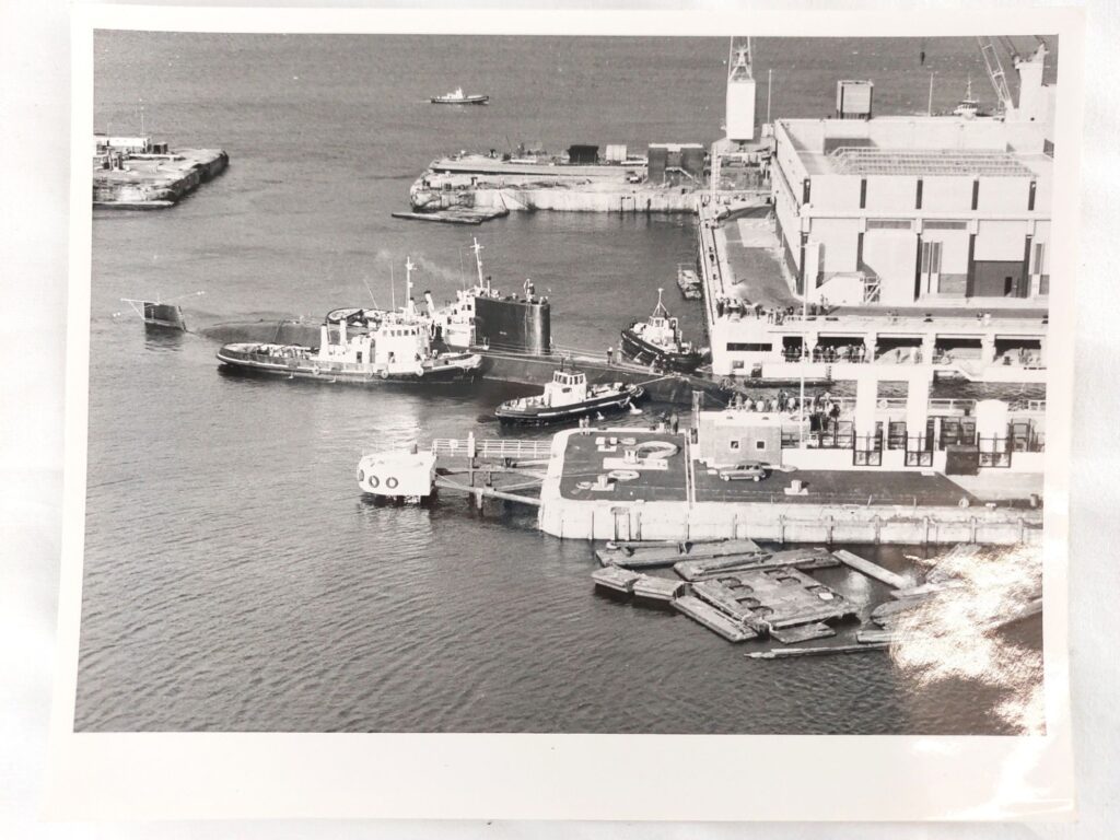 British, Post WW2, HM Submarines Superb and Turbulent – Two Original ...