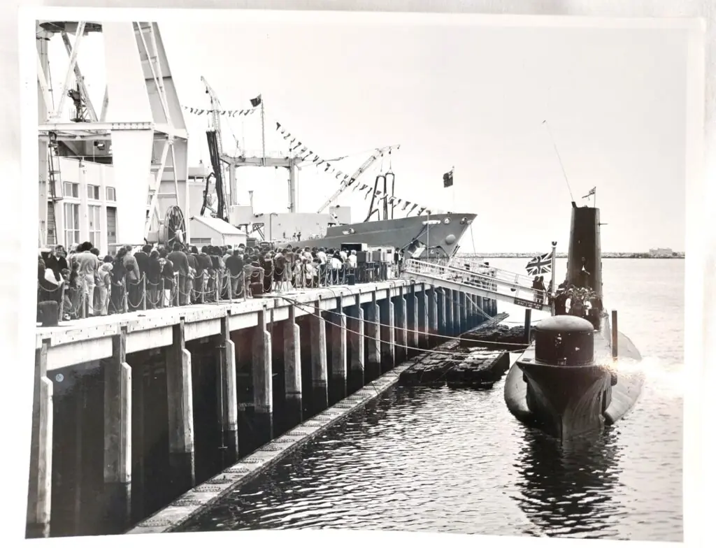 British, Post WW2, Unidentified Porpoise Class Submarine – Original ...