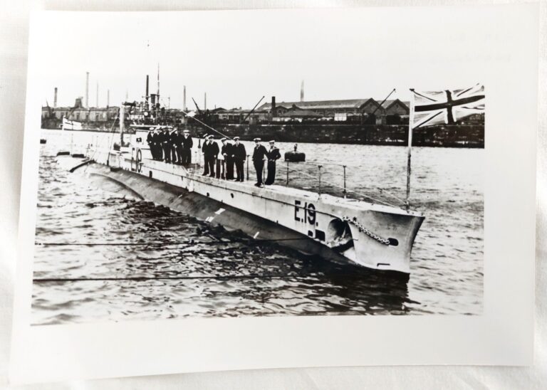 British, WW1, HM Submarine E19 – Original Photograph - Sally Antiques