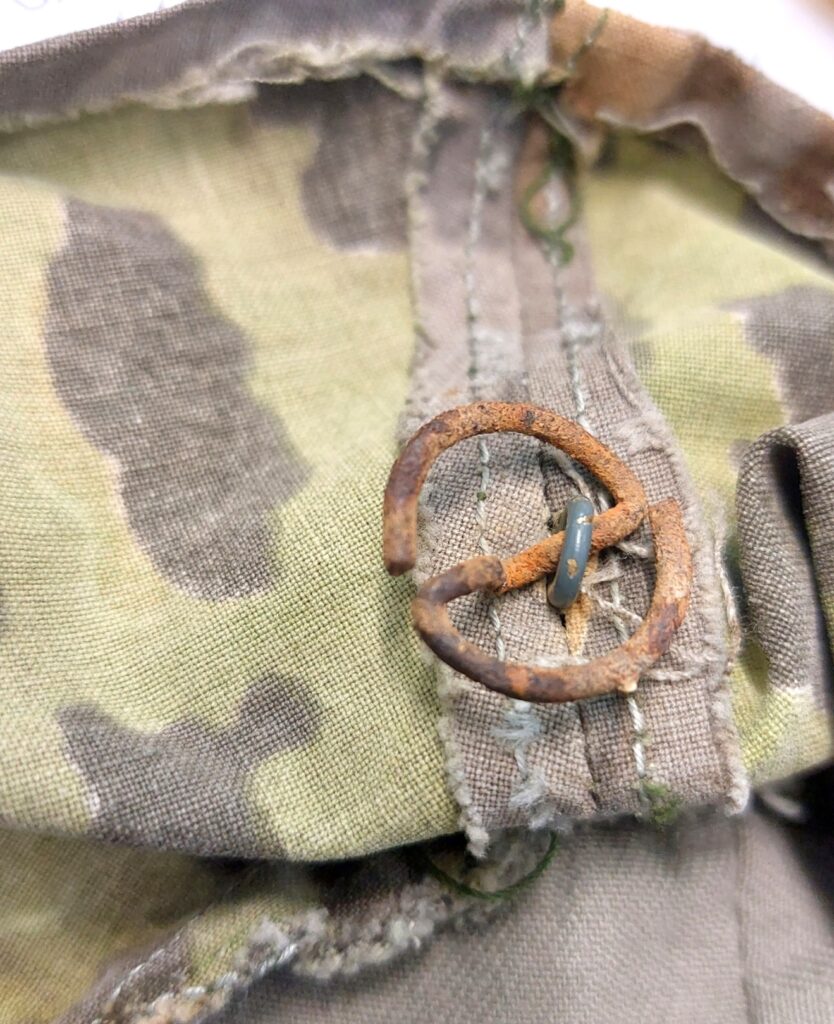 German, WW2, Original Waffen-SS M42 Camouflage Cap, in Plane Tree, with ...
