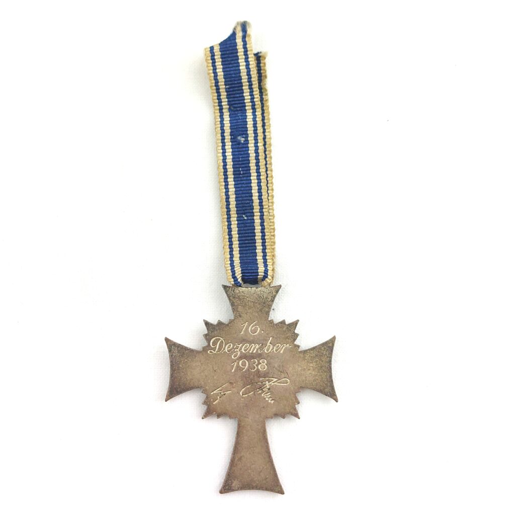 German, WW2, The Cross of Honour of the German Mother (Mutterkreuz ...