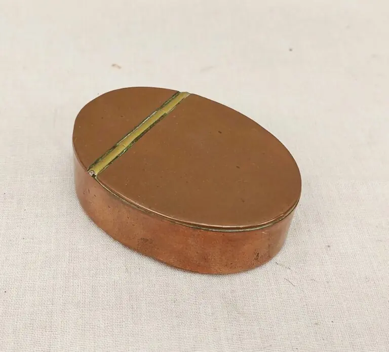 19th Century Copper Snuff Box - Sally Antiques