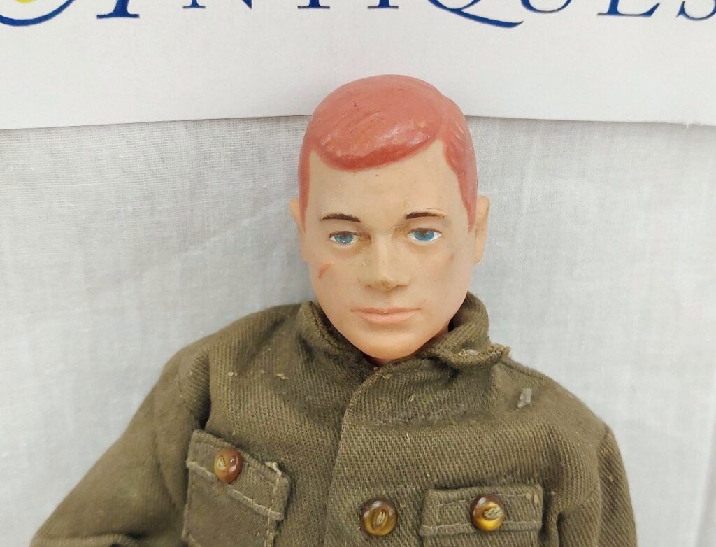 Early c1964 Palitoy Action Man In Army 2 Piece Uniform - Sally Antiques