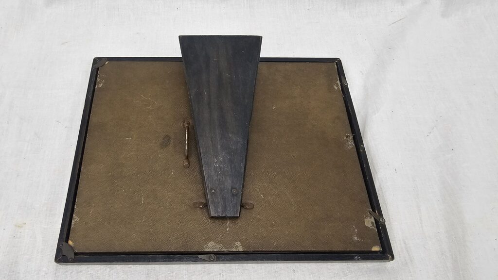 Framed British WW1 Remnants From Airship R100 - Sally Antiques
