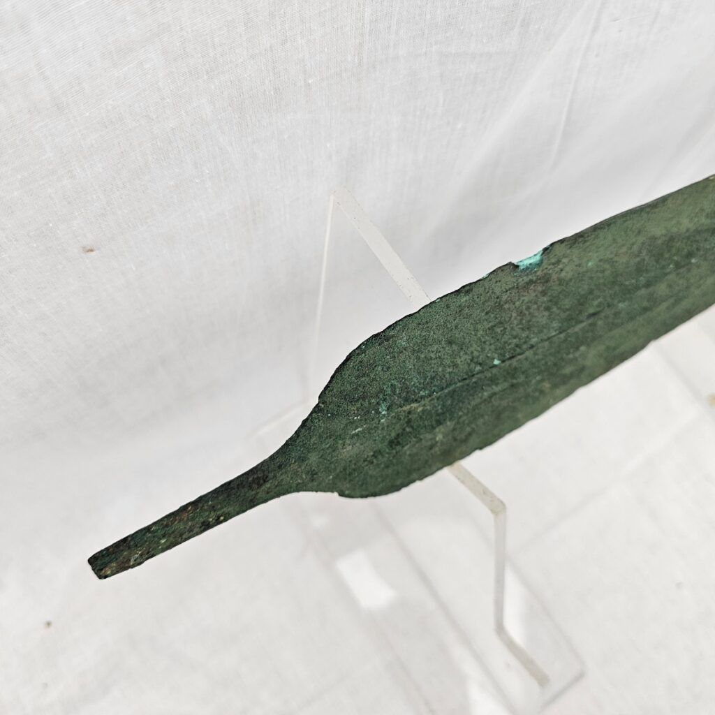 Large Circa 1500 BC Bronze Age Spear Head - Sally Antiques