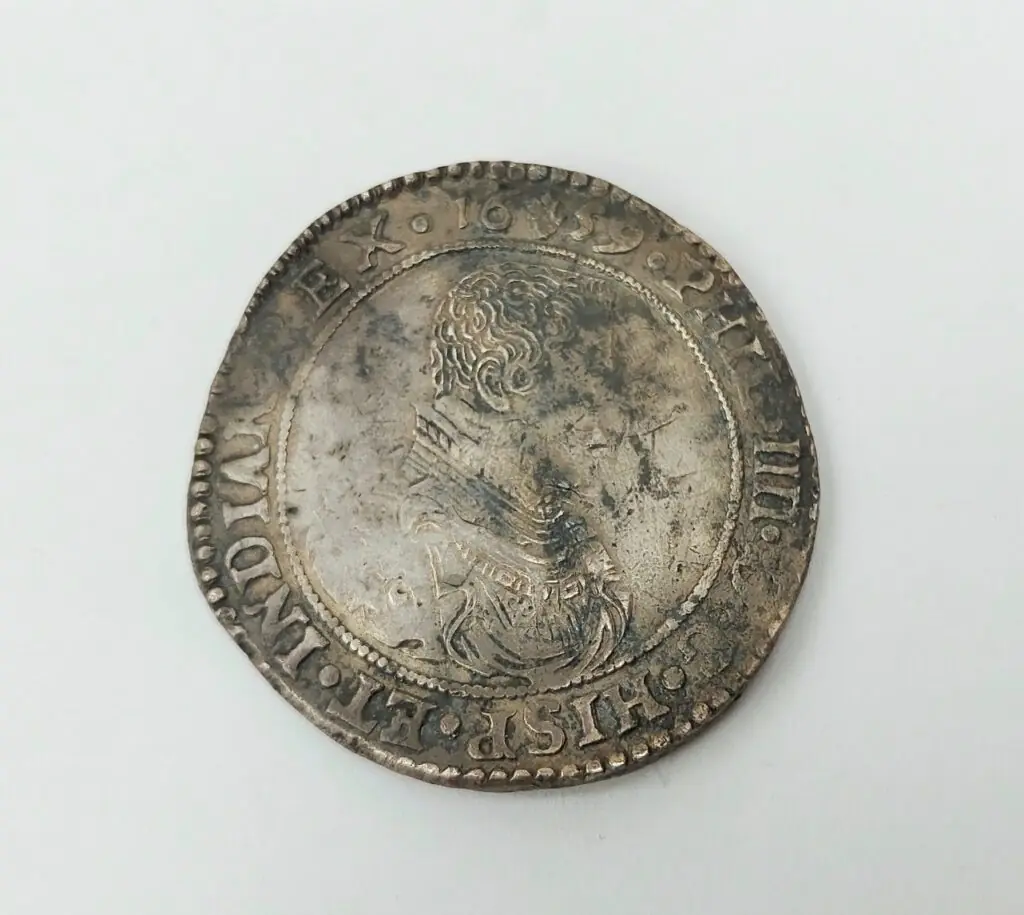 Spanish Netherlands 1659 2 Ducaton Silver Coin From Wreck Of Hollandia ...