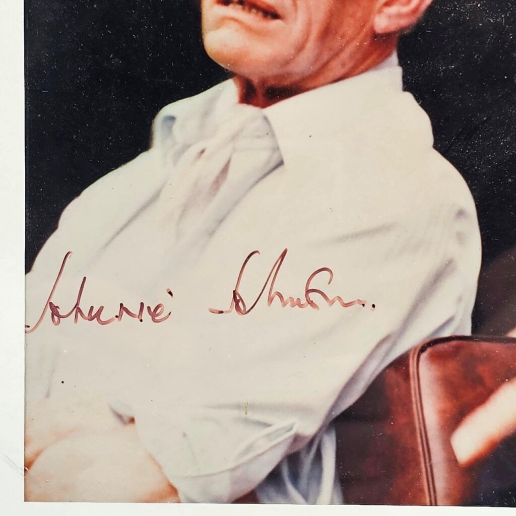 Last Photograph Of Douglas Bader Signed By Group Captain Johnnie James ...