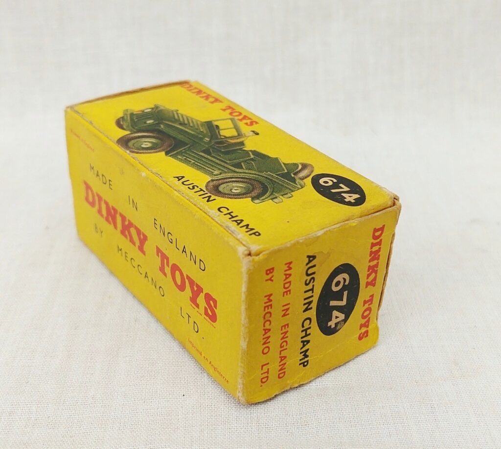 Boxed Dinky Toys 674 Austin Champ - Sally Antiques