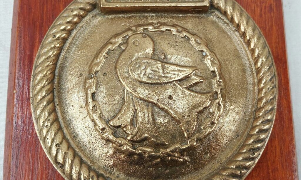 Mounted HMS Blake Tiger Class Light Cruiser Bronze Boat Badge - Sally ...