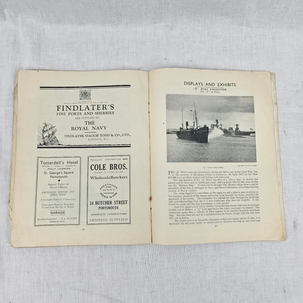 Portsmouth Navy Week 1932 Souvenir Programme - Sally Antiques