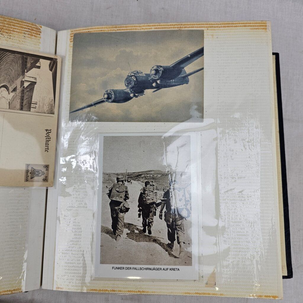 WW2 German Postcard And Photograph Album - Sally Antiques