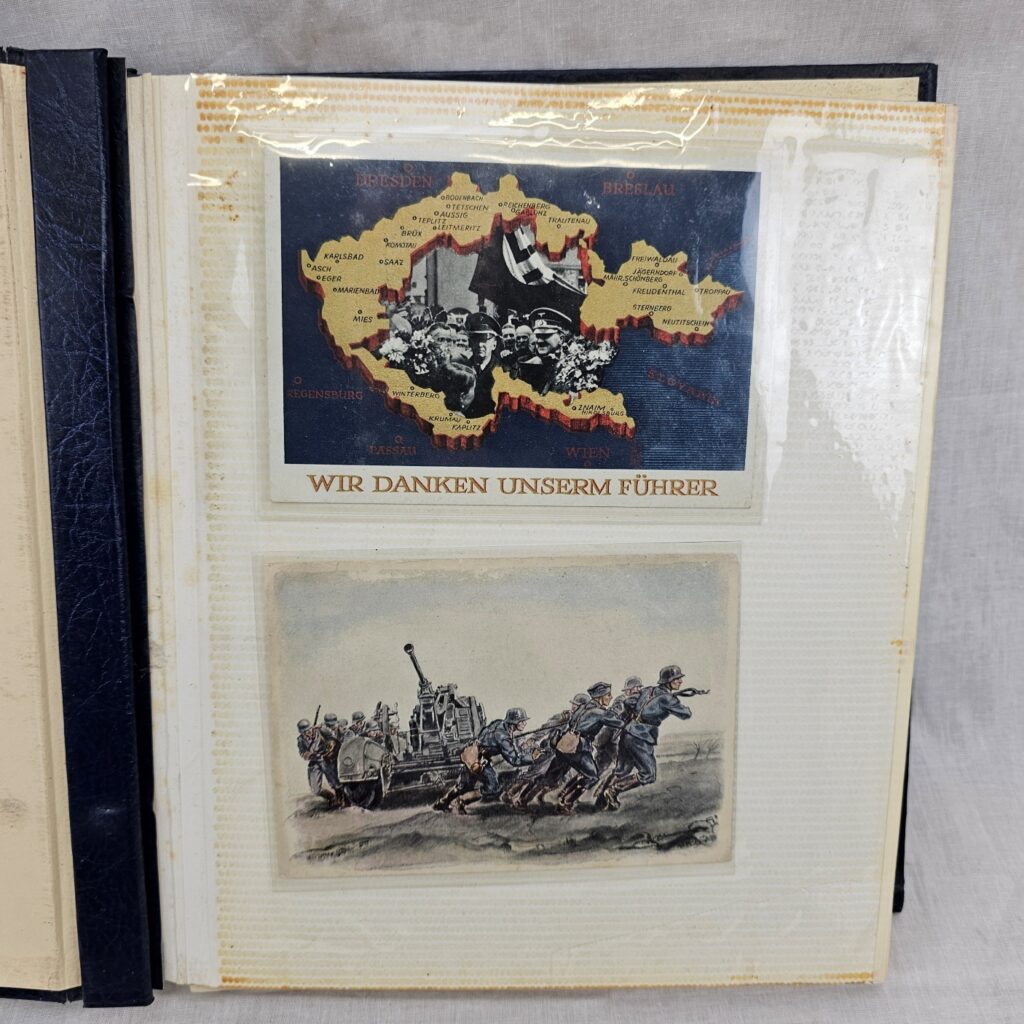 WW2 German Postcard And Photograph Album - Sally Antiques