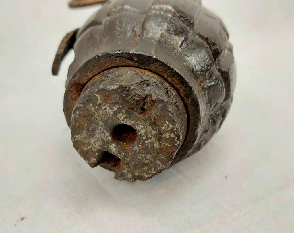 Inert WW1 No36 Mills Bomb Grenade - Sally Antiques