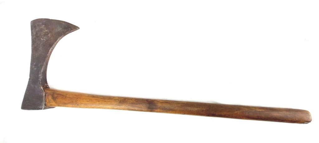 European, c17th–18th Century, Heavy Executioner’s Axe with Broad Forged ...
