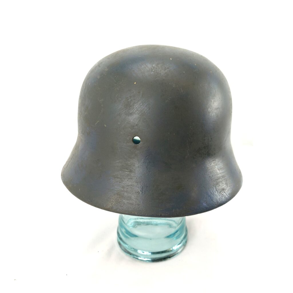 German, WW2, M35 Luftwaffe Slate Steel Combat Helmet, Double Decal, No ...