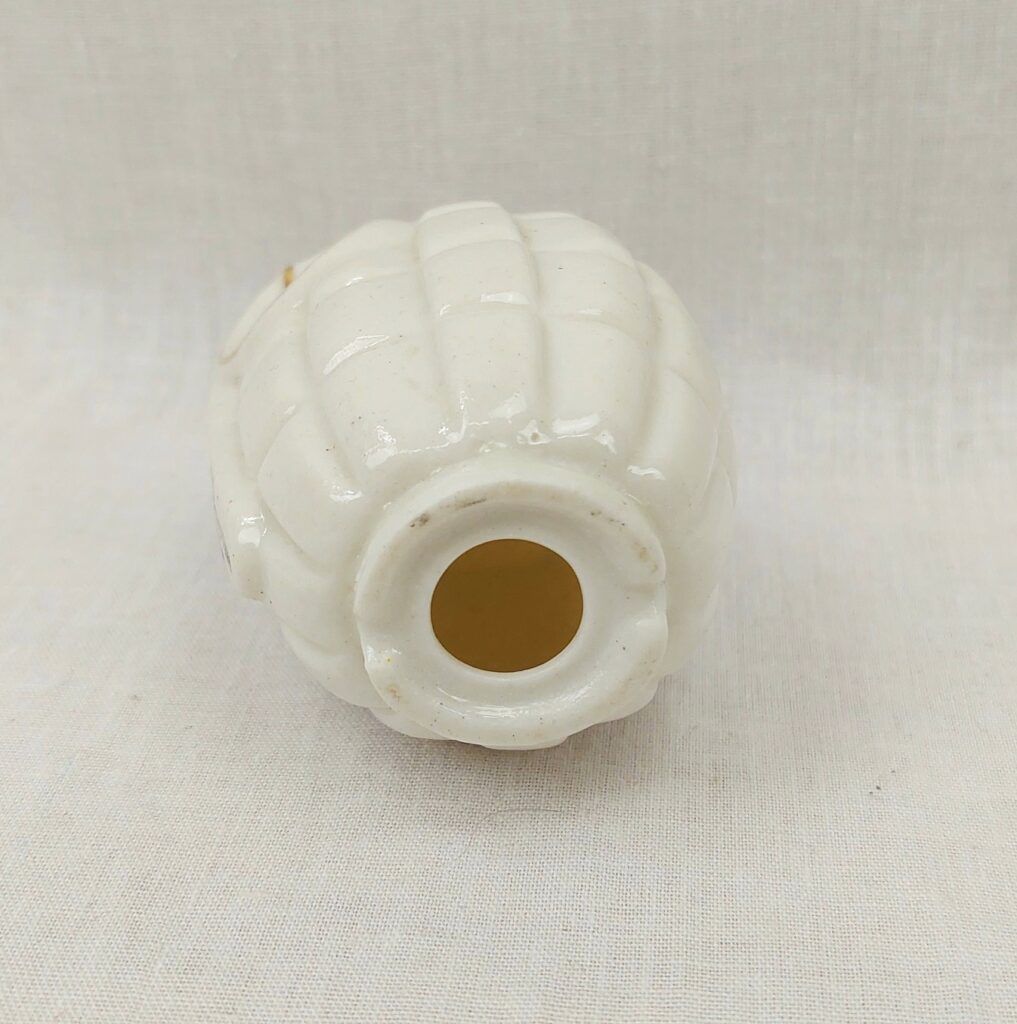 WW1 Crested China Model of a Mills Hand Grenade - Cirencester - Sally ...