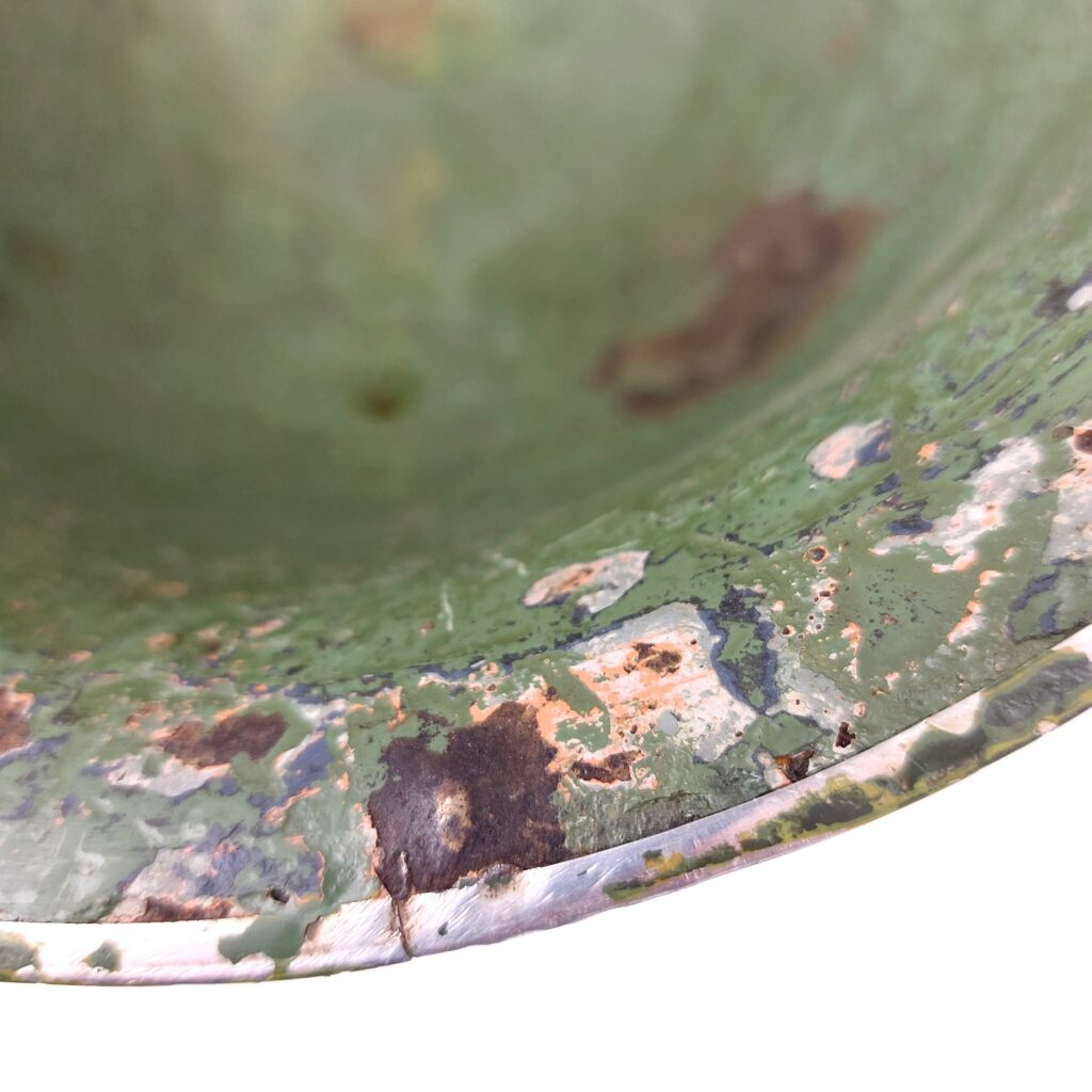USA, WW2 c1943-1944, M1 Military Police Helmet, Rear Seam & Fixed Bale ...