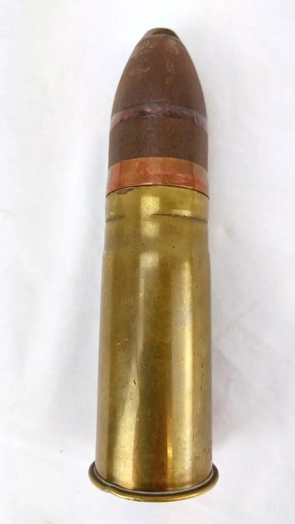 British, WW1, 37mm VSM Pom-Pom Round — Fixed Projectile, Inert - Sally ...