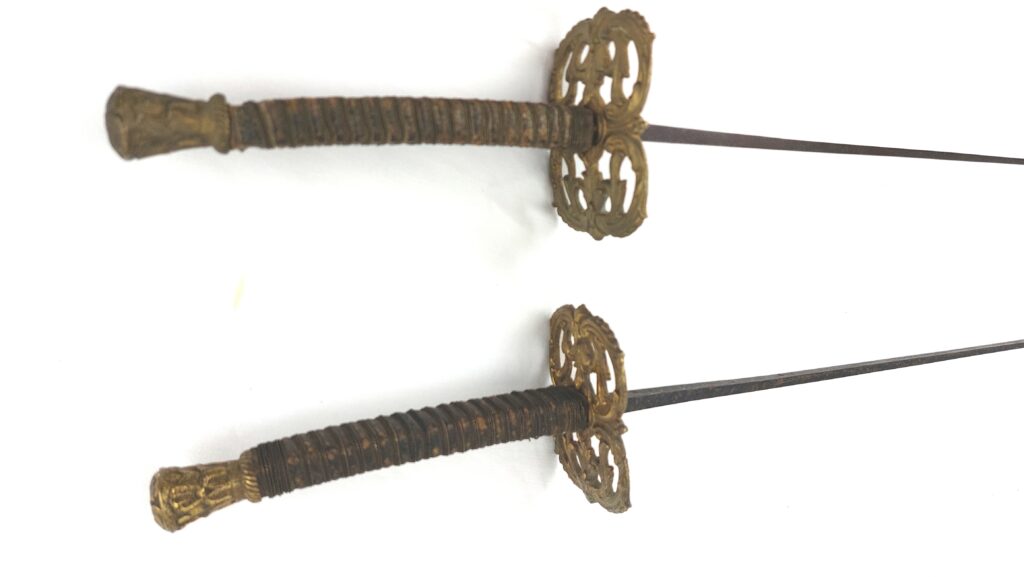 European, Early 19th Century, Pair of Fencing Swords with Solingen ...