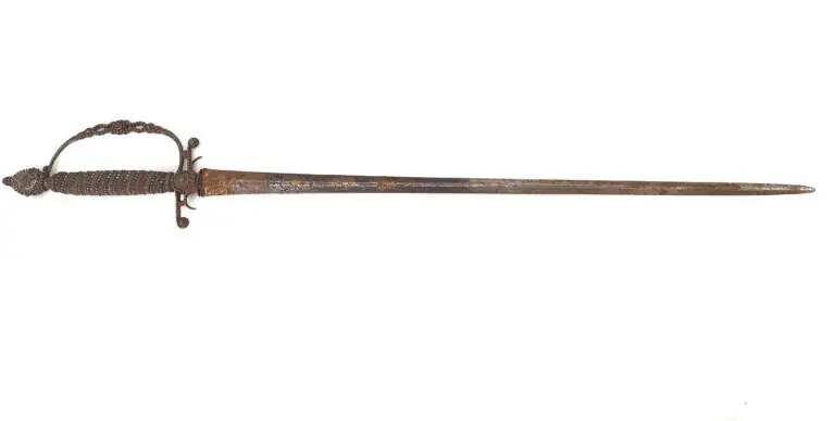 French, c. 1740–1760, Small-Sword with Chased Hilt and Solingen Blade ...
