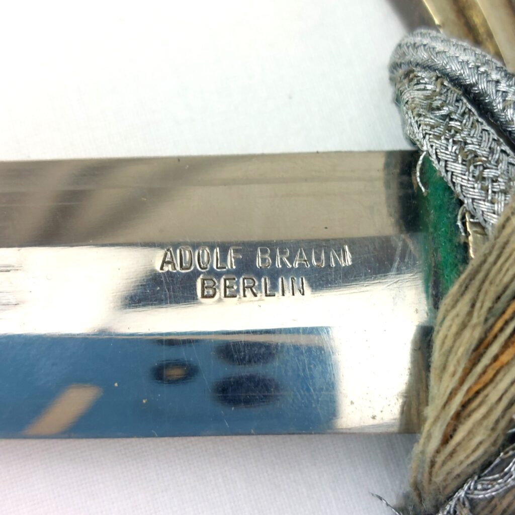 German, WW2, 1935–37, Luftwaffe 1st Model Officer’s Dagger and Scabbard ...