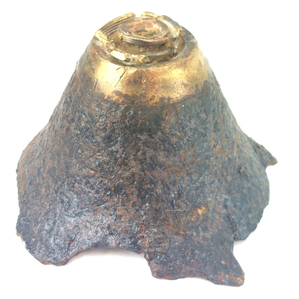 German, WW1, EKZ 17 Fuze for 77mm Gas Shell, Battlefield Recovered ...