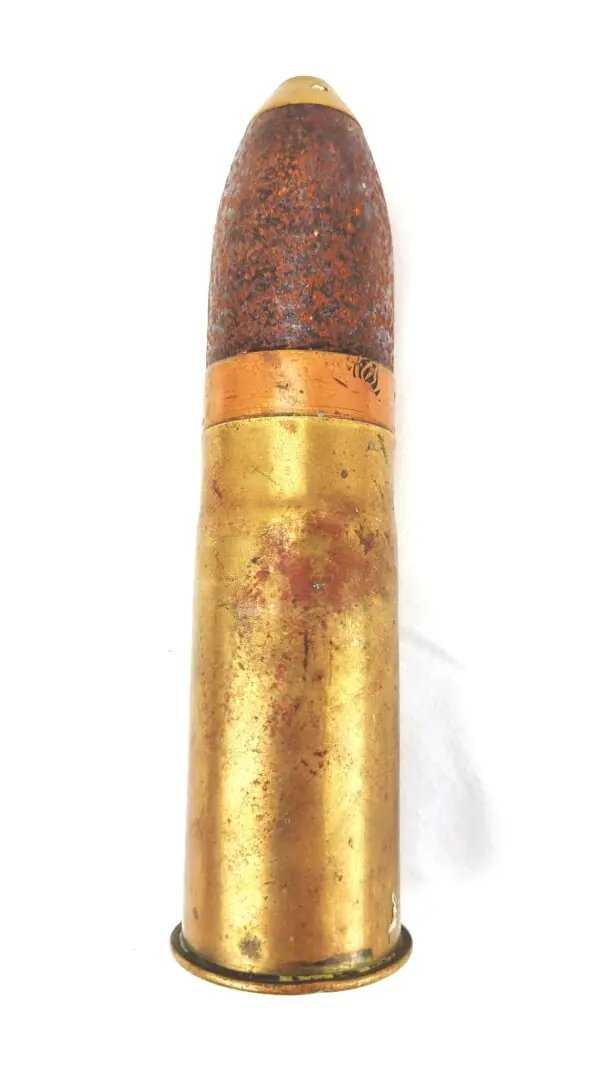 Imperial German, WW1, 37mm Pom-Pom Round, Karlsruhe Arsenal, Tracer ...