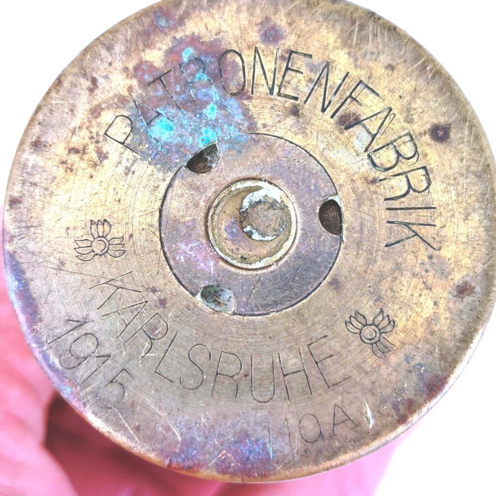Imperial German, WW1, 37mm Pom-Pom Round, Karlsruhe Arsenal, Tracer ...