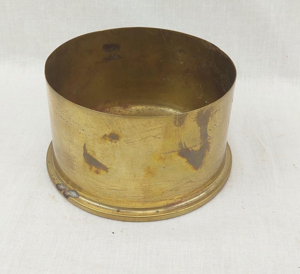 1916 4.5 Inch Howitzer Shell Case - Sally Antiques
