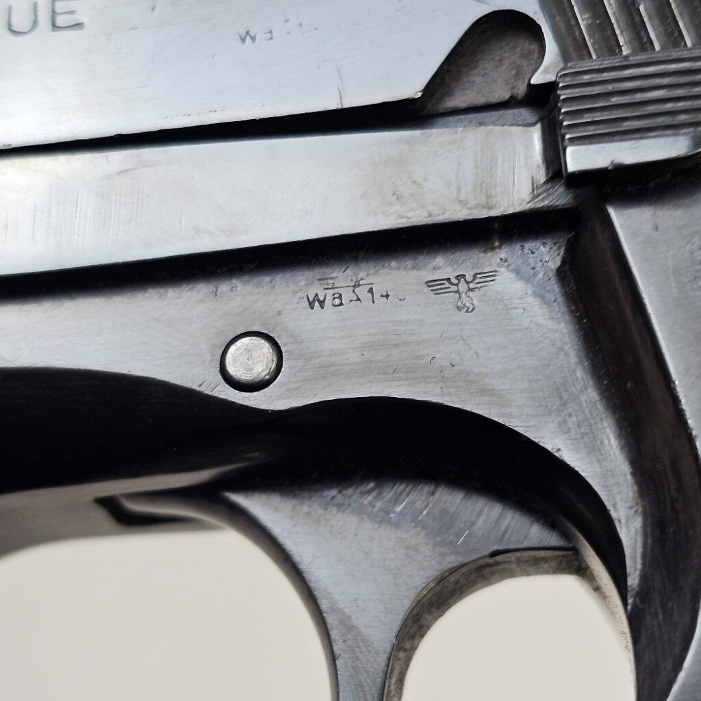 WW2 Nazi German Browning FN High Power Semi-Automatic Pistol - Old Spec ...