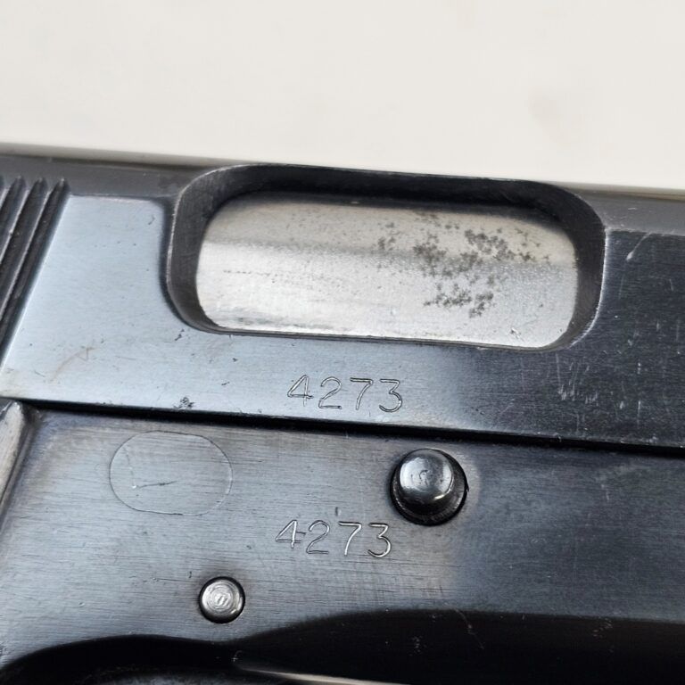 WW2 Nazi German Browning FN High Power Semi-Automatic Pistol - Old Spec ...
