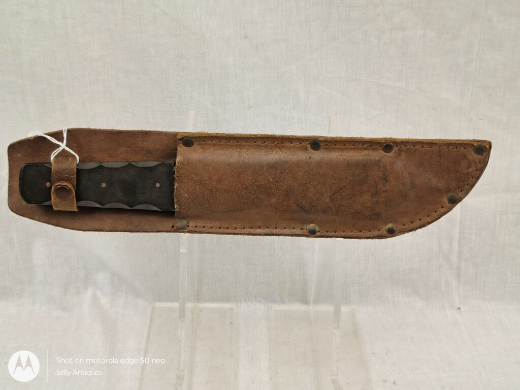 Bell Bowie Target Throwing Knife - Sally Antiques