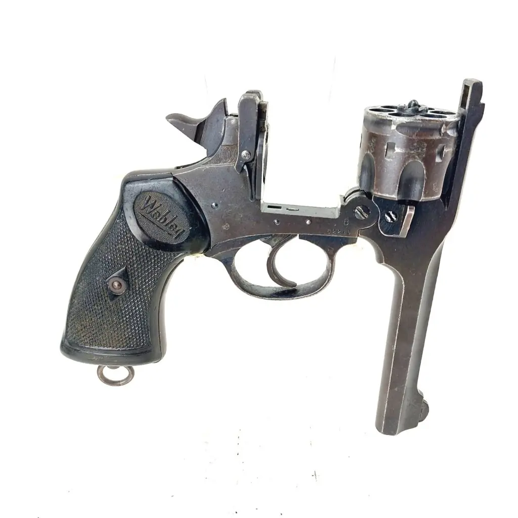 British, Webley & Scott Mk IV .38 6-Shot Revolver, Deactivated - Sally ...