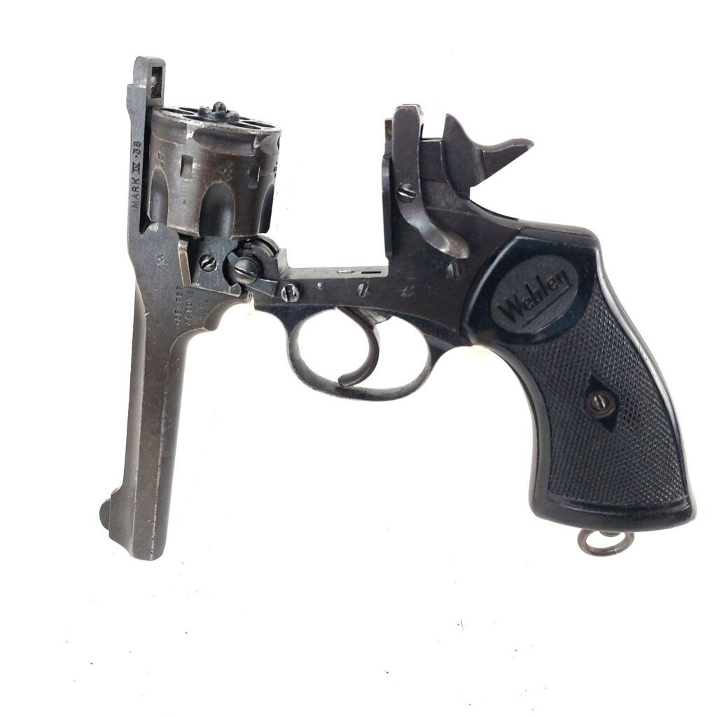 British, Webley & Scott Mk IV .38 6-Shot Revolver, Deactivated - Sally ...