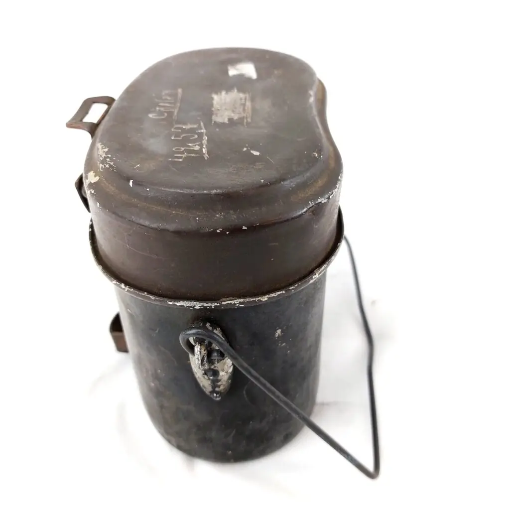 German, WW2, Mess Tin with Original Black Paint (As Issued to SS ...
