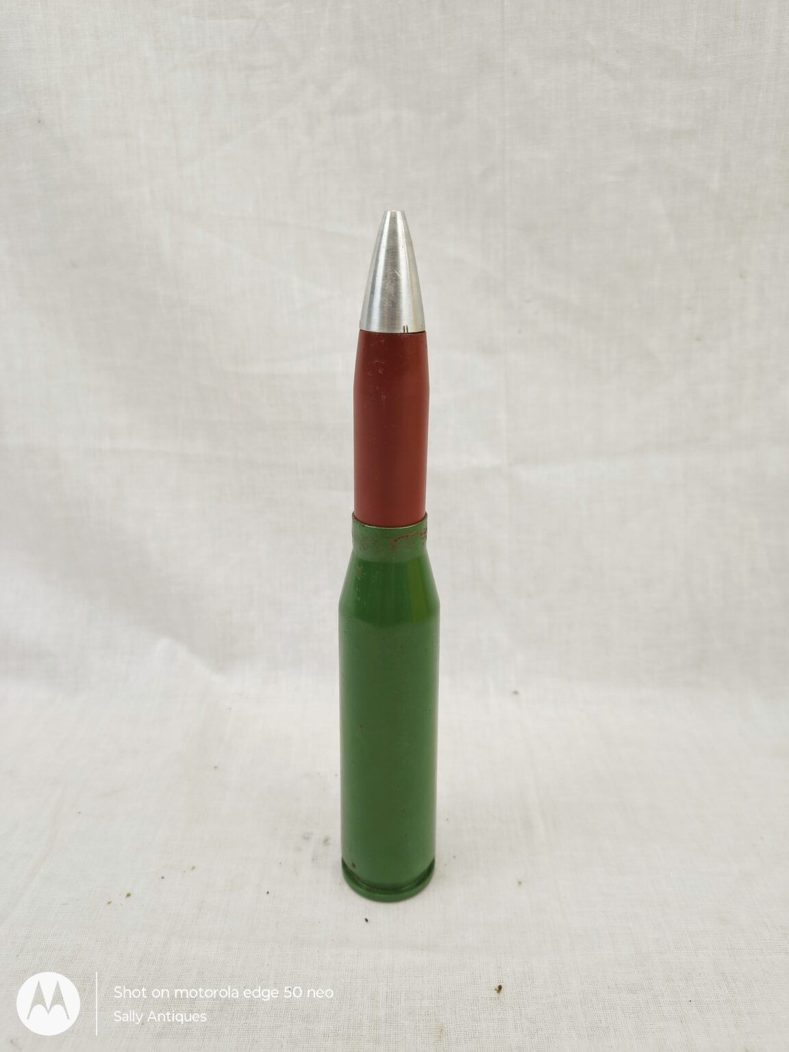 20mm Oerlikon Anti-Aircraft KAA Round - Sally Antiques