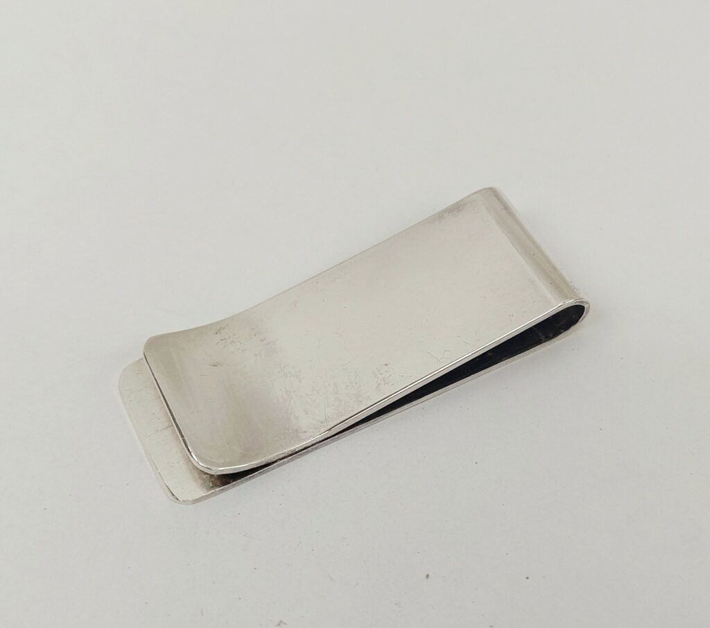 Sterling Silver Money Clip – Birmingham 2000 - Sally Antiques