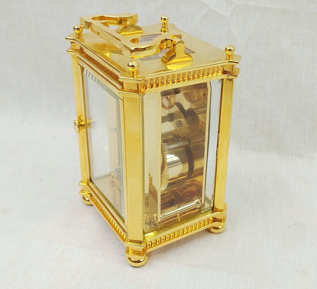 Queen Elizabeth II Golden Jubilee 8 Day Brass Carriage Clock by Sewills ...