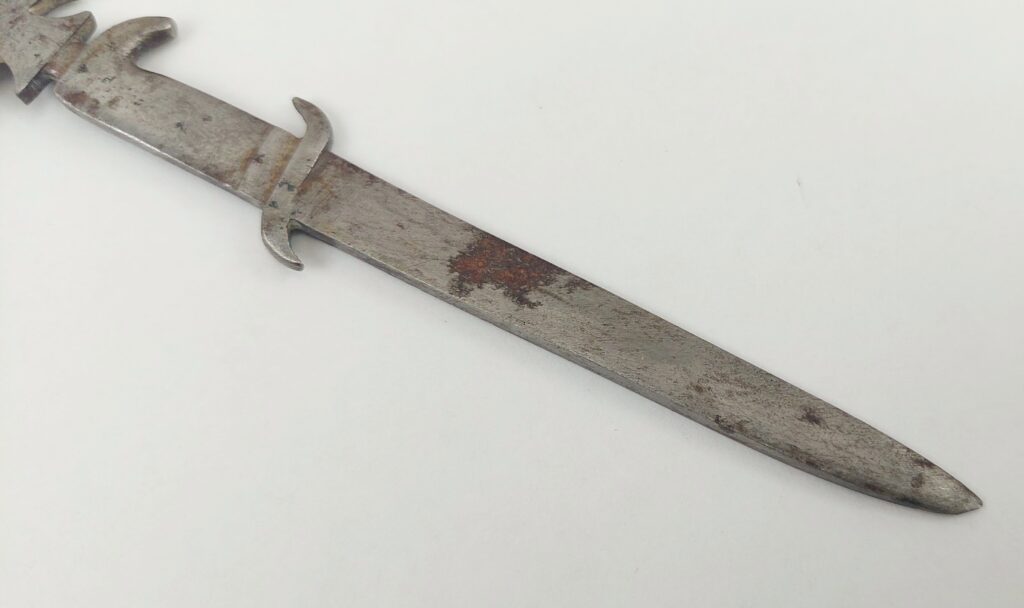 WW1 German Letter Opener Made From Shell Shrapnel - Sally Antiques