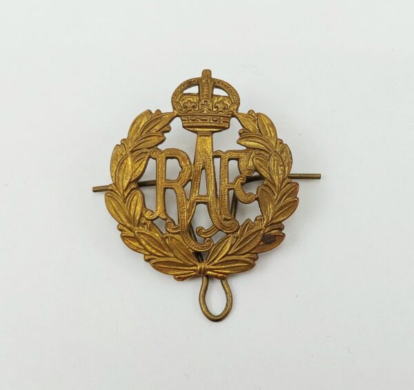 WW1 RAF Royal Air Force Cap Badge - Sally Antiques