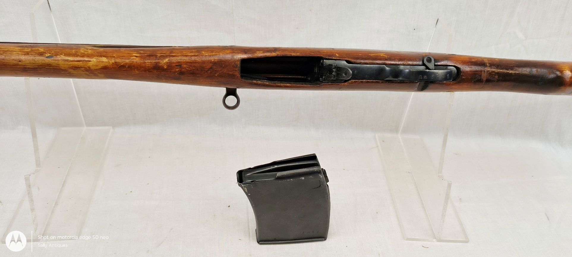 WW2 Soviet Dated 1941 Russian Tokarev SVT-40 Semi-Automatic Rifle ...