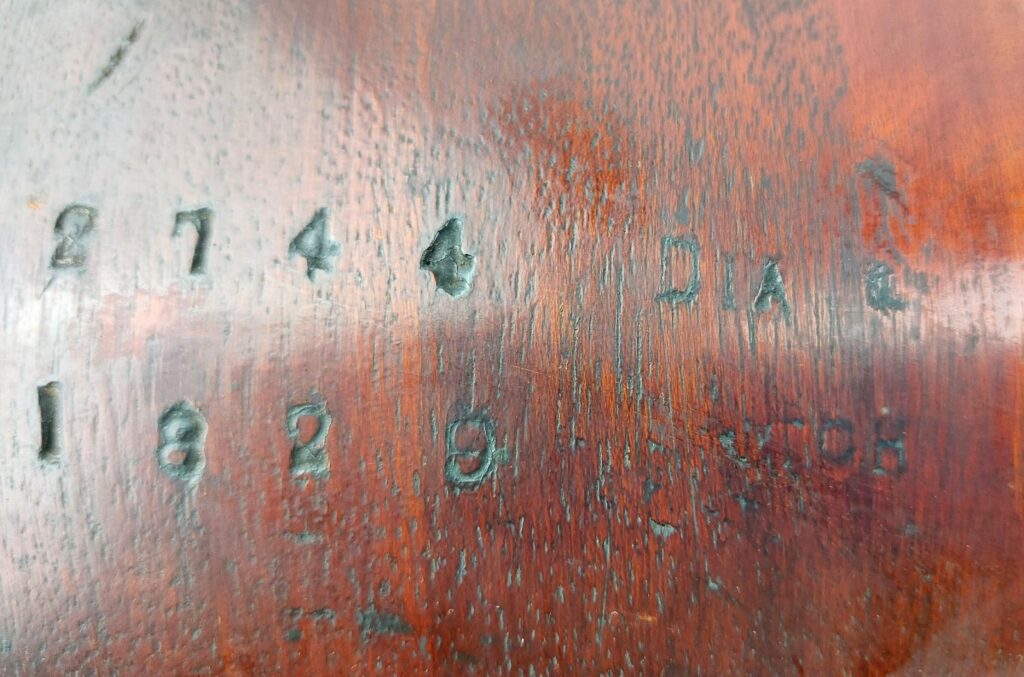 British, WW1, RFC Trench Art Propeller Boss Clock, Avro 80HP Clerget ...